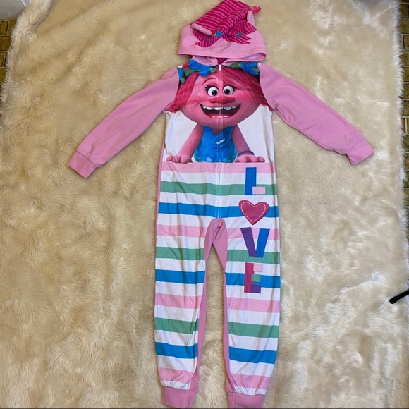 Dreamworks | Pajamas | Dreamworks Trolls Poppy One Piece Pajama | Poshmark